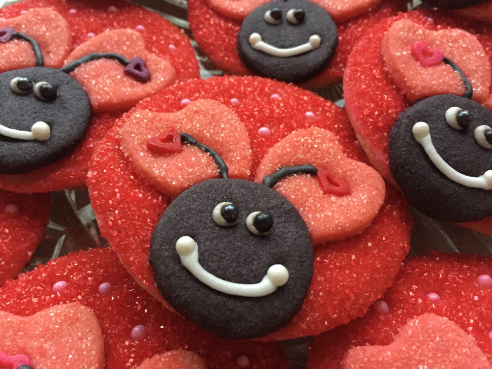 Lady Bug Cookie | Birthday Party Cookies | Shower & Wedding Cookie ...